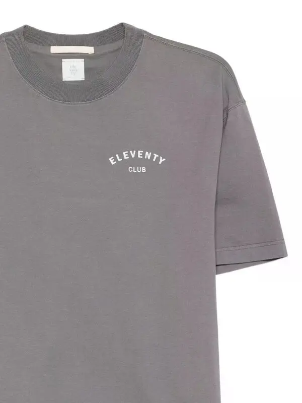 Eleventy Club T-shirt - Grey