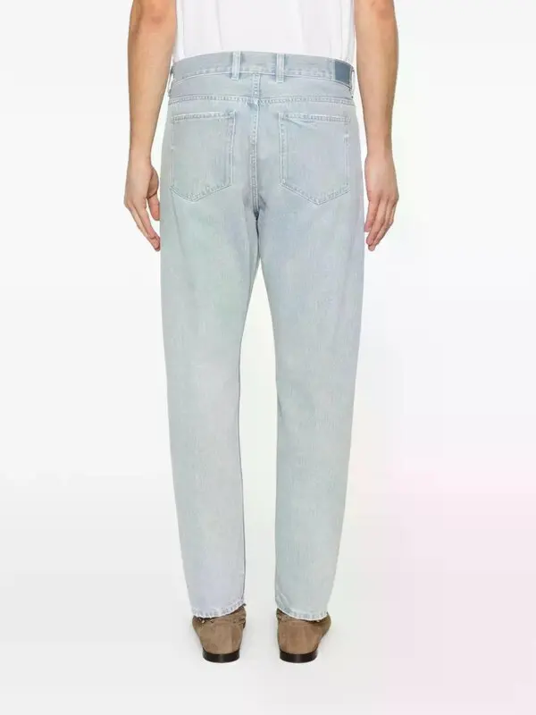 Eleventy Button-fastening Jeans - Blue