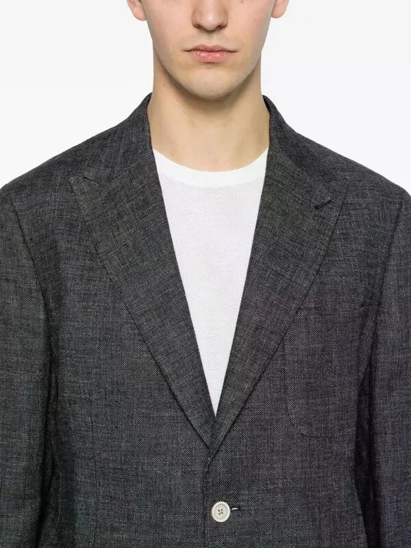 Eleventy Buttoned Soft Suit - Grey