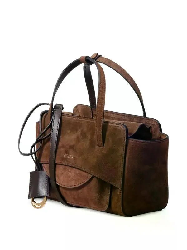 HIDESINS Flap Tote Bag - Brown