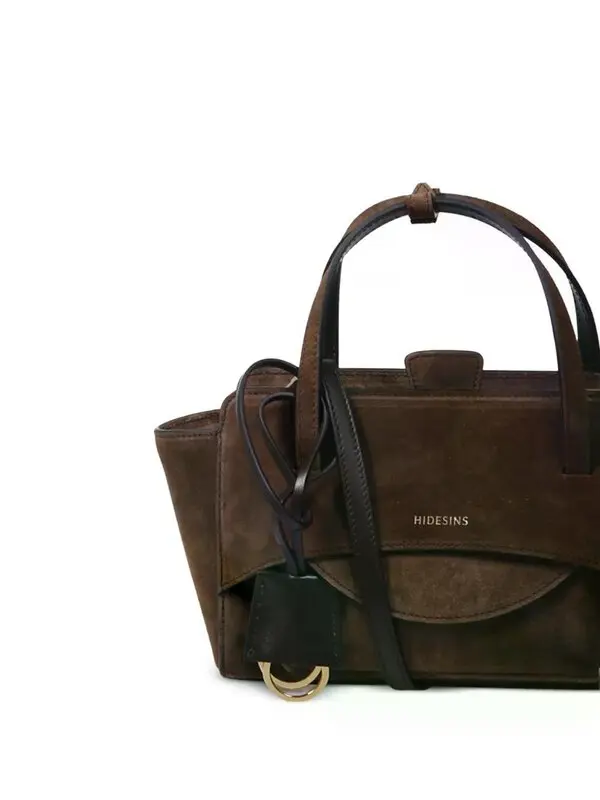 HIDESINS Flap Tote Bag - Brown