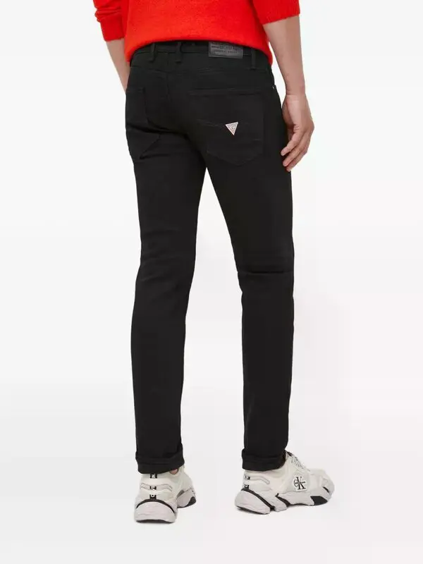 Guess Logo-plaque Jeans