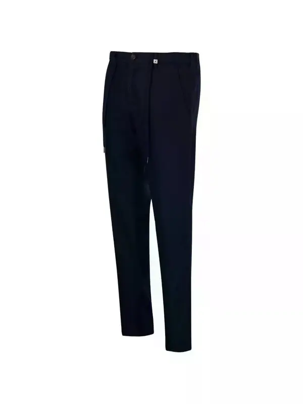 MYTHS Button-fastening Trousers - Blue