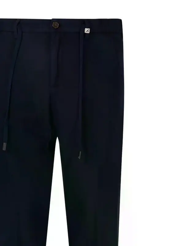 MYTHS Button-fastening Trousers - Blue