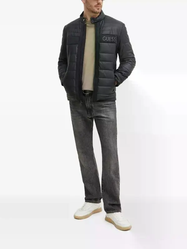 Guess Quilted Zip Jacket