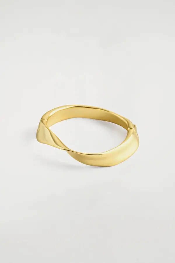 Cos Twisted Ribbon Bracelet - Gold