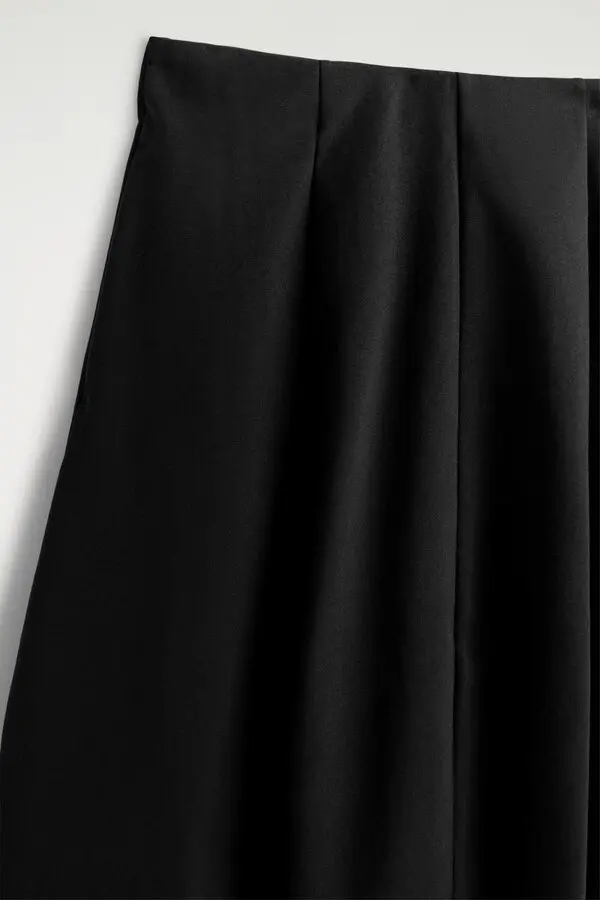 Cos Sculptural Jersey Midi Skirt