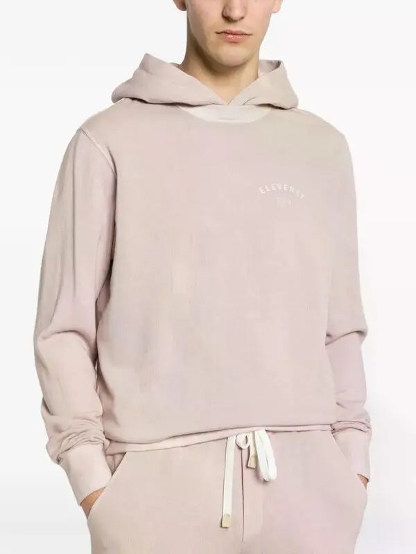 Eleventy Crew-neck Hoodie