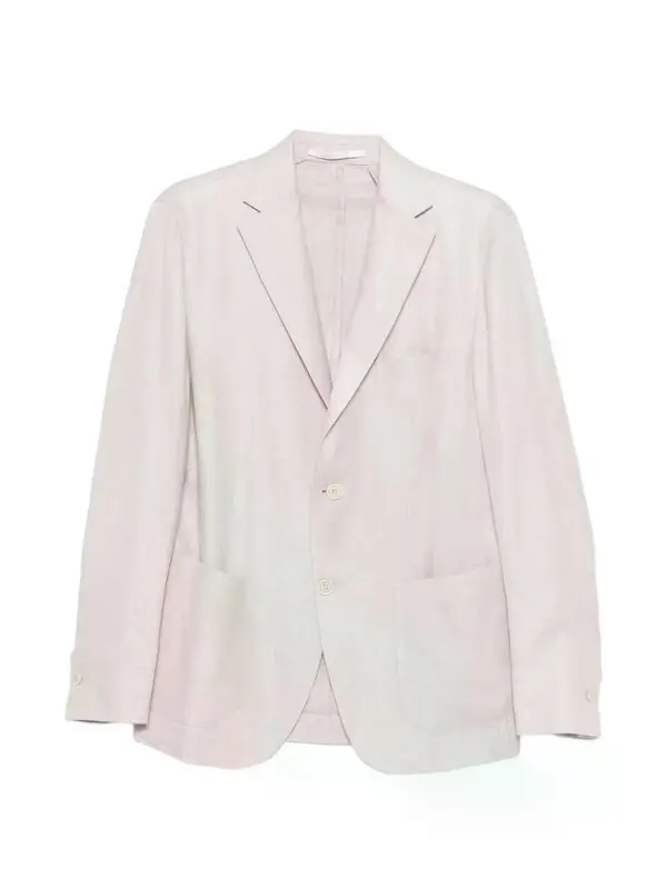 Eleventy Single-breasted Blazer - Neutrals