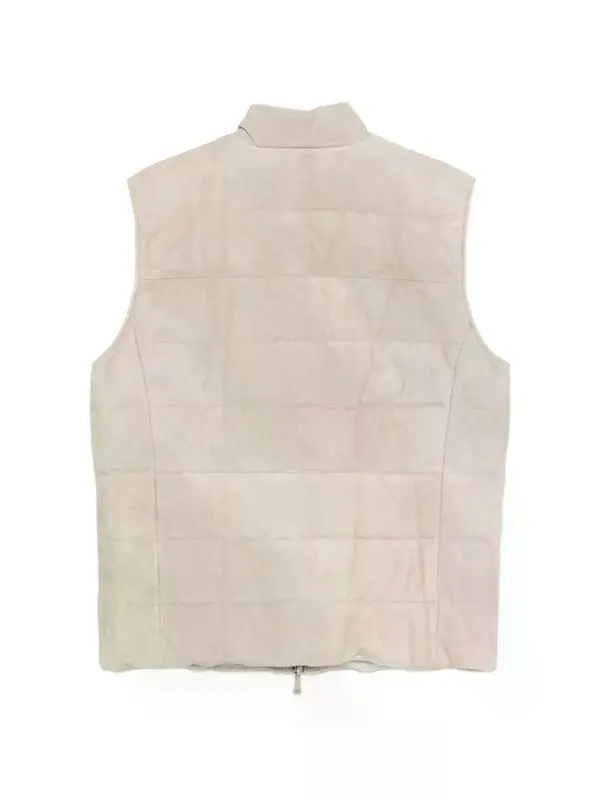 Eleventy Reversible Zip Waistcoat
