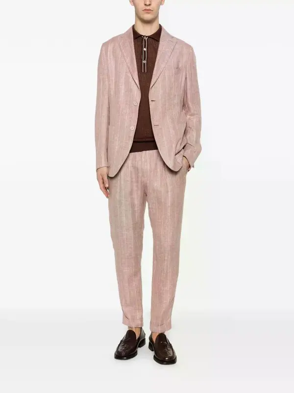 Eleventy Striped-pattern Suit