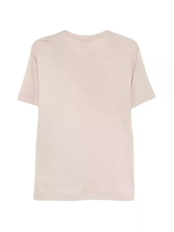 Eleventy Layered Crewneck T-shirt - Neutrals