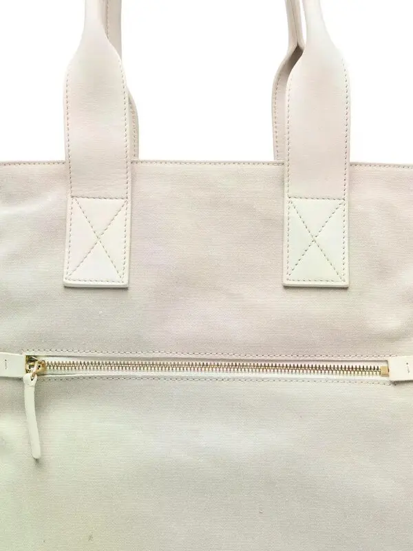 Eleventy Zip-fastening Tote - Neutrals