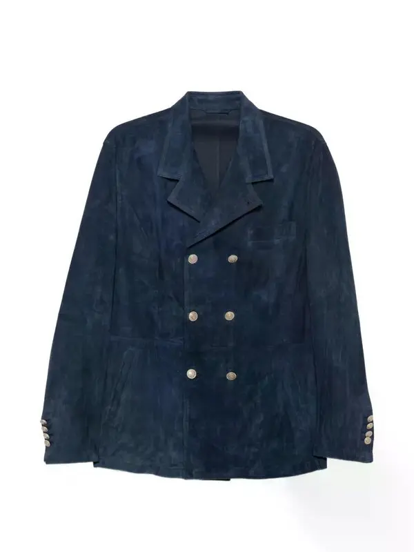 Eleventy Double-breasted Button Jacket