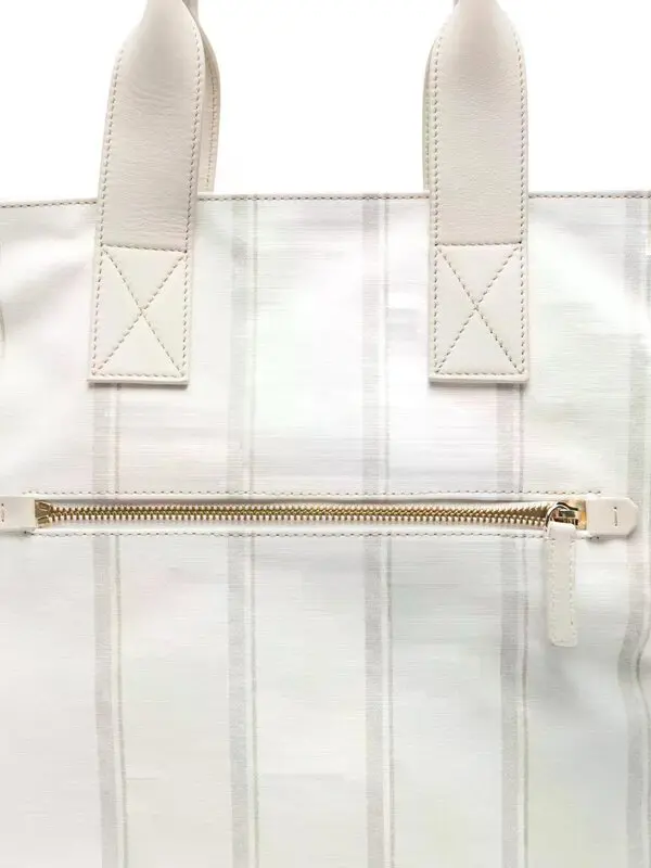 Eleventy Striped Tote Bag