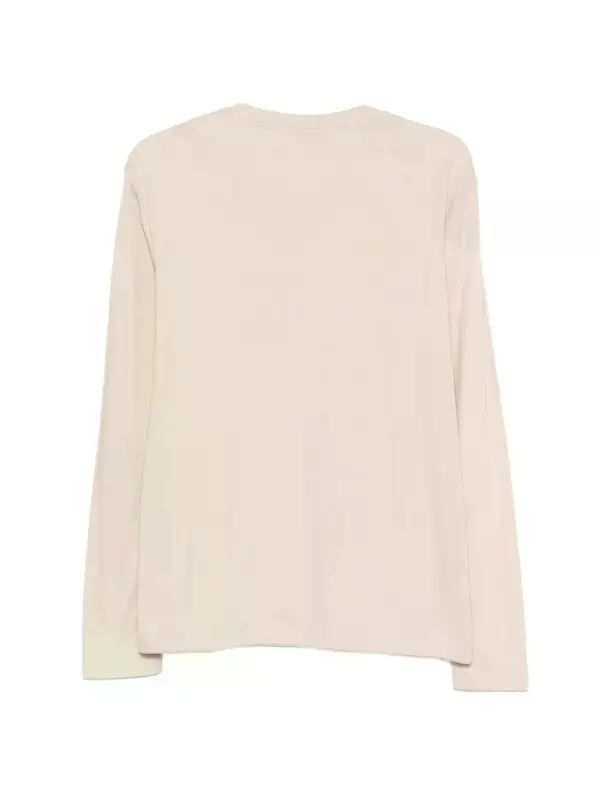 Eleventy Round Neck T-shirt - Neutrals