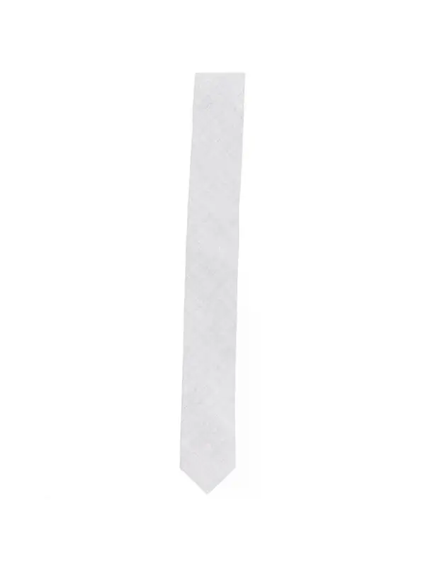 Eleventy Patterned Tie - Grey