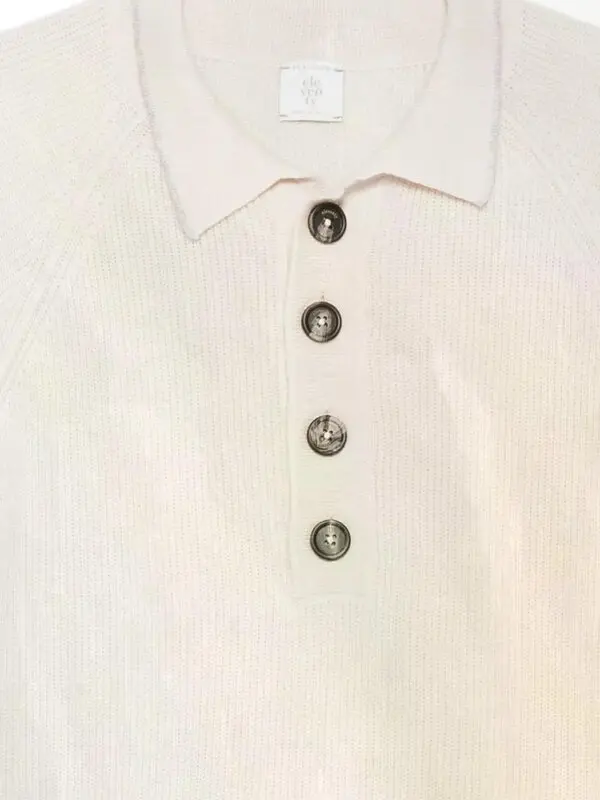 Eleventy Buttoned Collared Polo Shirt