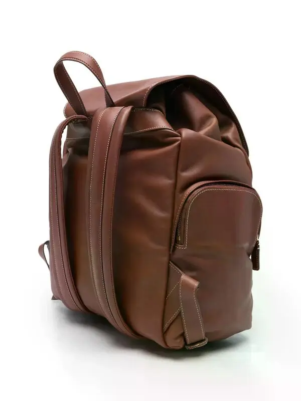 Eleventy Leather Backpack