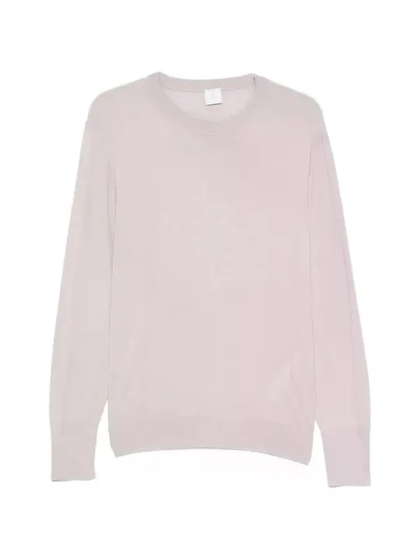 Eleventy Round-neck Sweater - Pink