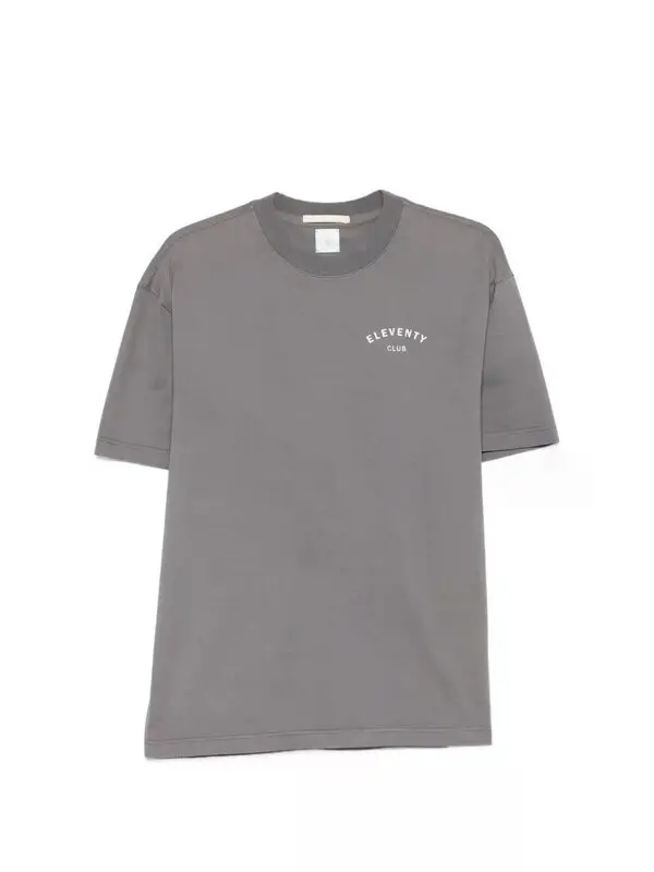 Eleventy Club T-shirt - Grey