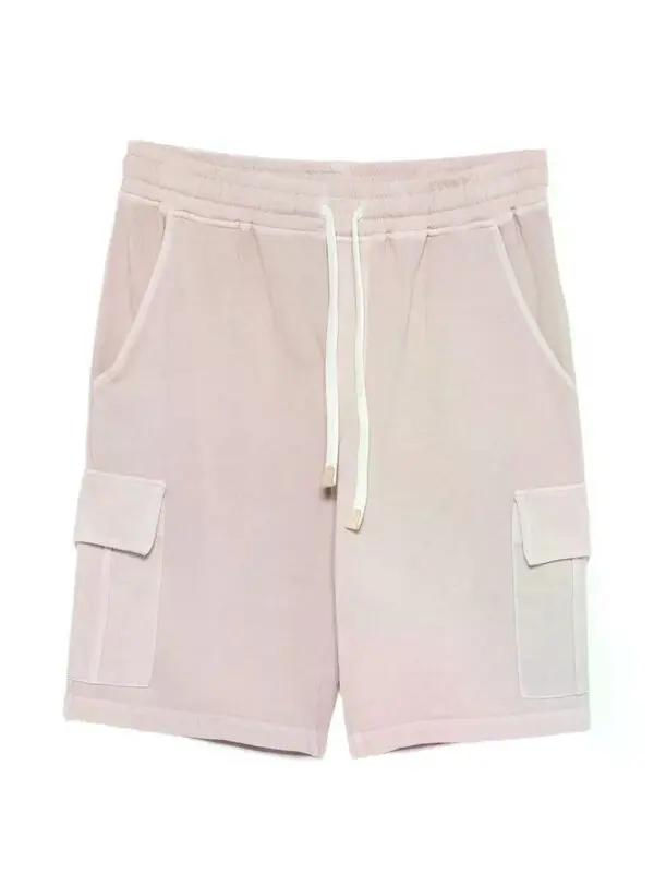 Eleventy Cargo Bermuda Shorts - Pink
