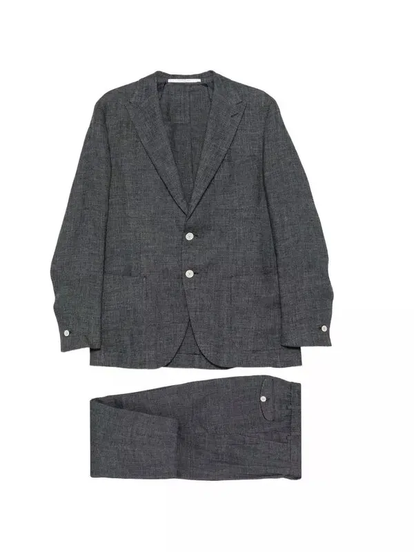 Eleventy Buttoned Soft Suit