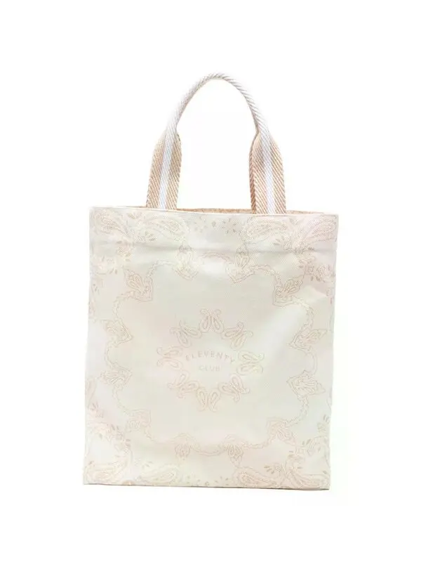 Eleventy Logo Tote Bag - Neutrals