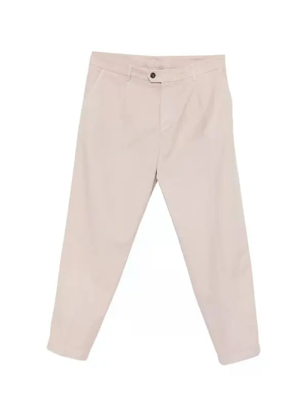 Eleventy Pleated Trousers - Neutrals