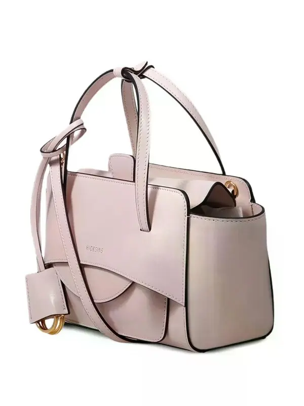 HIDESINS Top-handle Leather Tote Bag - Pink