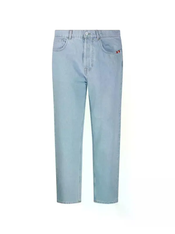 AMISH Five-pockets Button-fastening Jeans - Blue