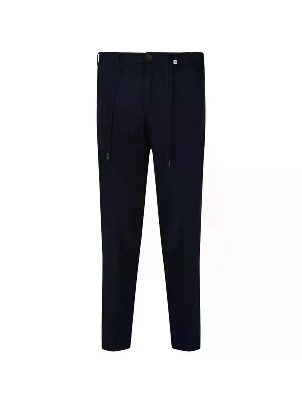 MYTHS Button-fastening Trousers - Blue