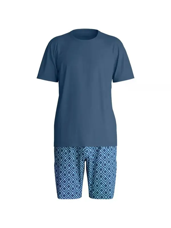 CALIDA Patterned Pajama Set - Blue