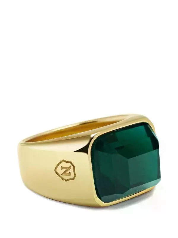 NIALAYA JEWELRY Signet Ring - Gold