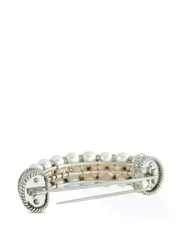 LB EXCLUSIVE Diamond And Pearl Brooch