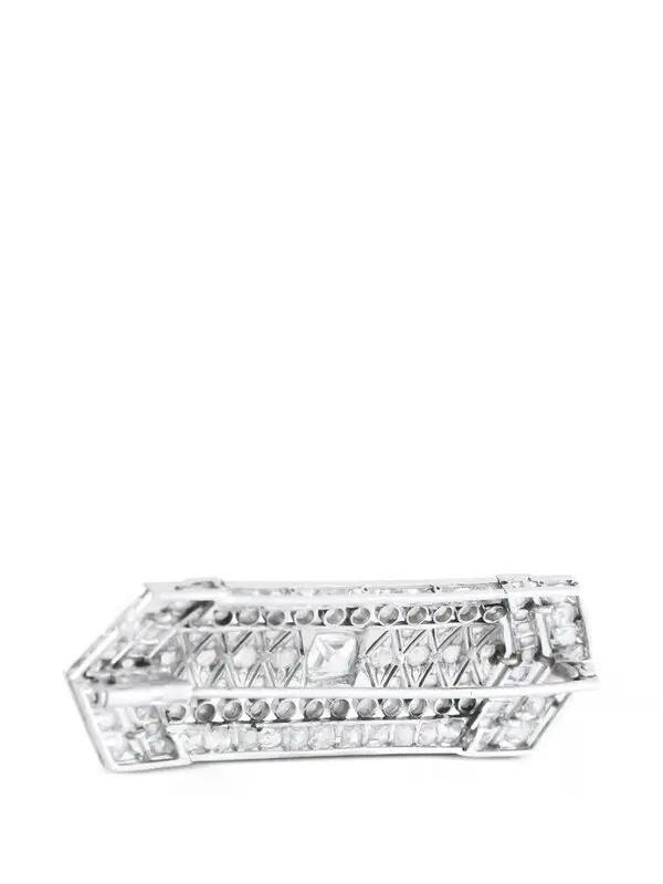 LB EXCLUSIVE Diamond French Brooch