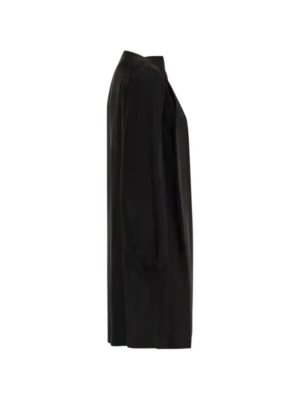 Max Mara Puff-sleeve Mini Dress - Black