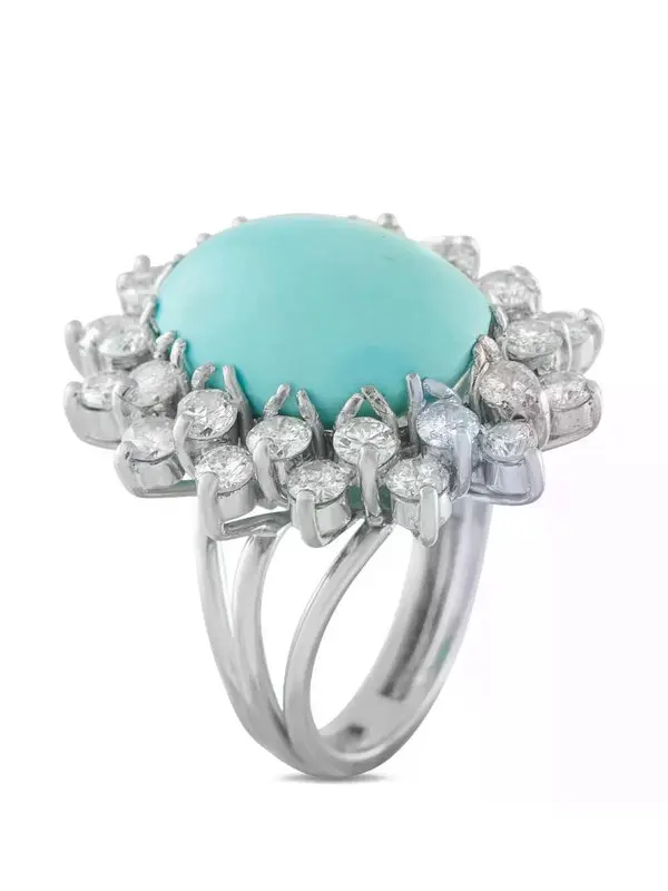 LB EXCLUSIVE Turquoise Diamond Ring