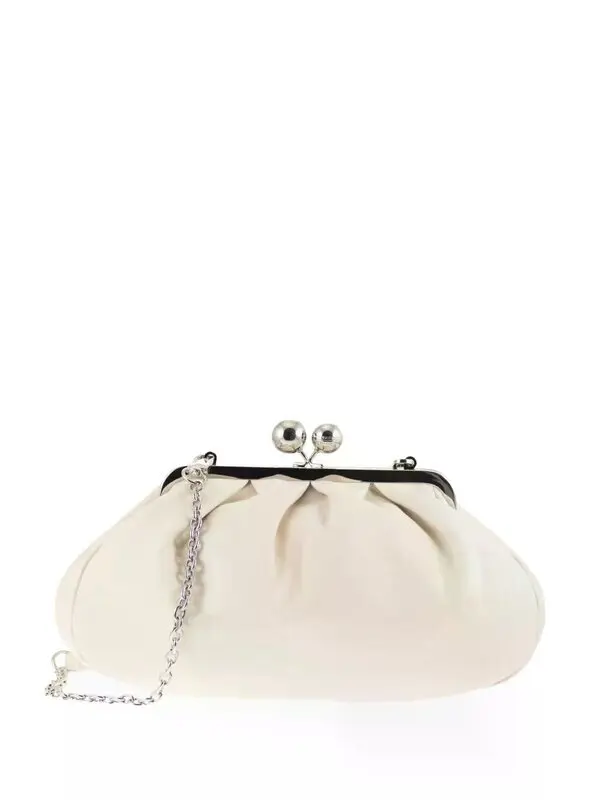 Max Mara Medium Pasticcino Chain-strap Clutch Bag - Neutrals
