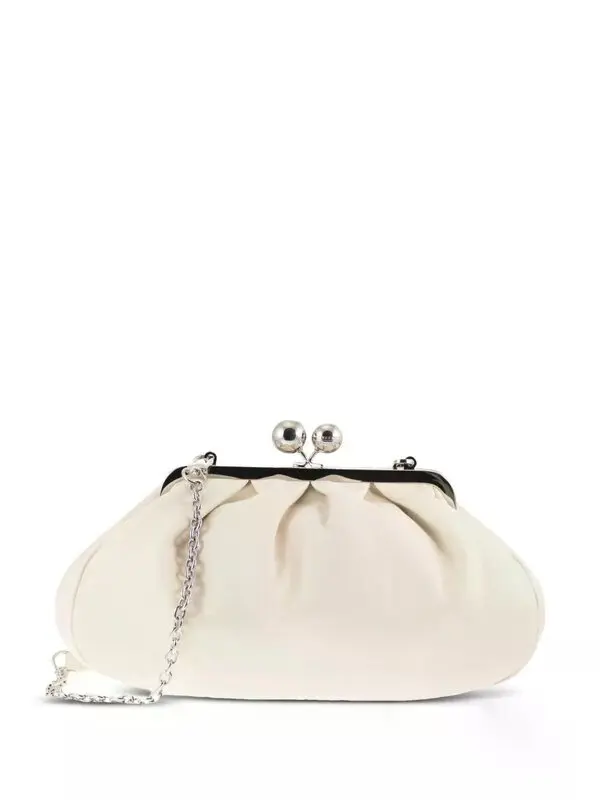 Max Mara Medium Pasticcino Chain-strap Clutch Bag - Neutrals