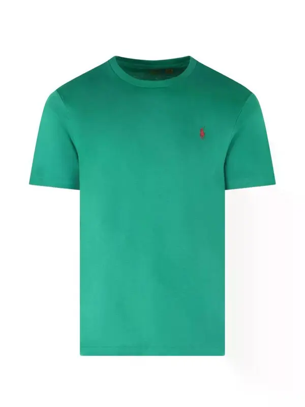 Polo Ralph Lauren Logo Embroidery Crew-neck T-shirt - Green