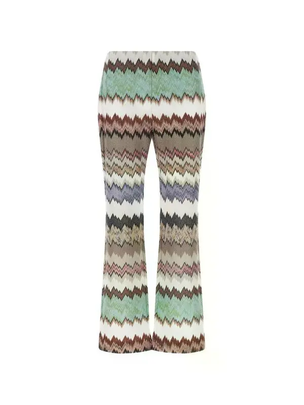 Missoni Snake Elastic-waistband Trousers - Neutrals