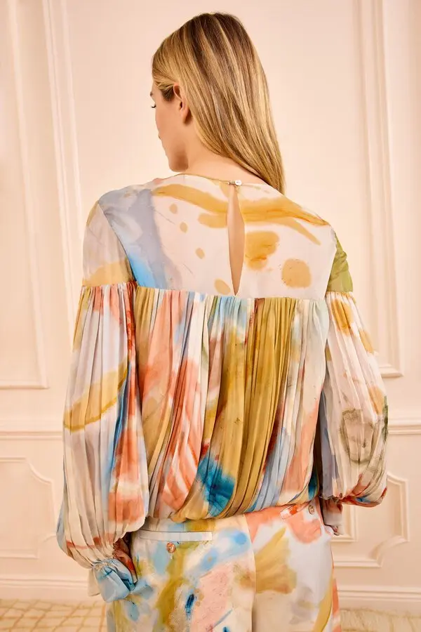 Ulla Johnson Pearl Ls Silk Blouse
