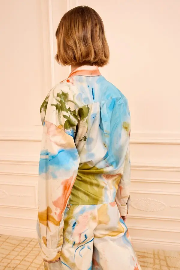 Ulla Johnson Artist Cotton Button-up Blouse