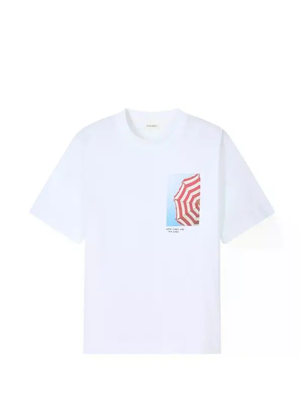 Closed Graphic-print T-shirt - White