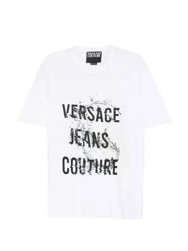 Versace Logo-print T-shirt - White