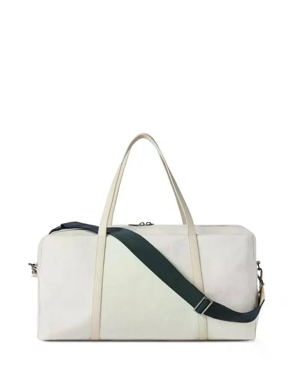 Brunello Cucinelli Canvas Logo Bag - Neutrals