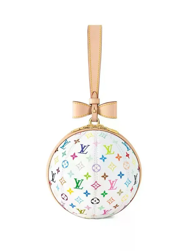 LOUIS VUITTON X Takashi Murakami Koro Koro Clutch - White
