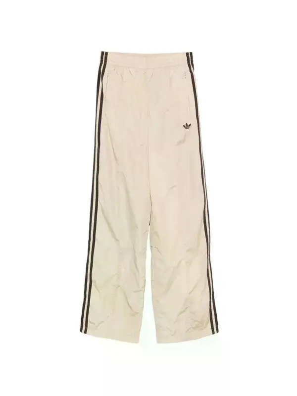Adidas Stripe-detail Track Pants - Neutrals