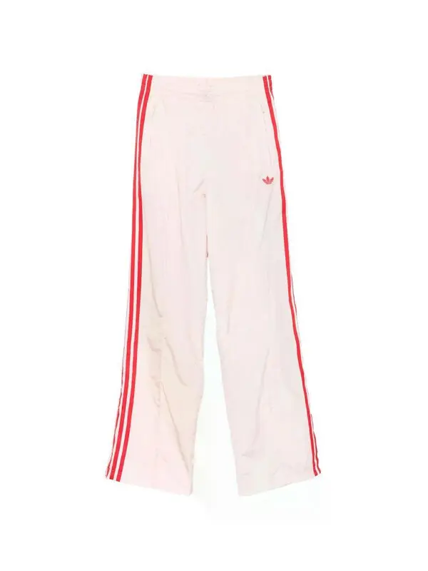 Adidas Logo-embroidered Track Pants - Pink